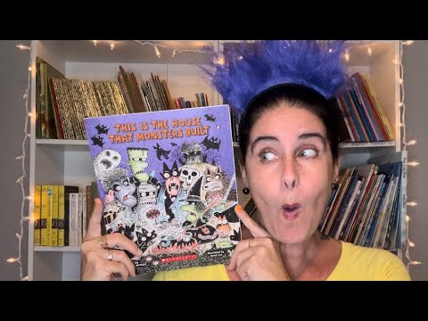Halloween Book: This Is The House That Monsters Built by Steve Metzger ...