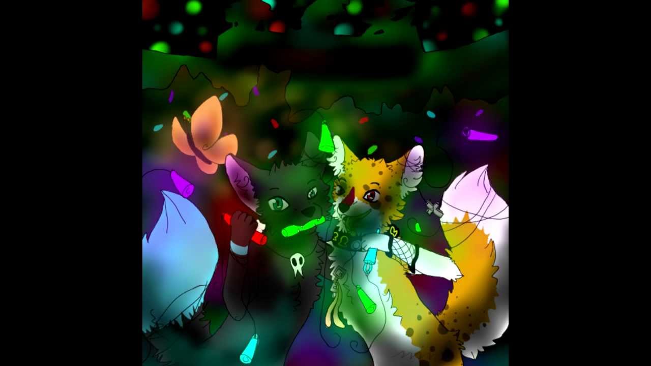 Furry Rave Dancing through the Night - YouTube