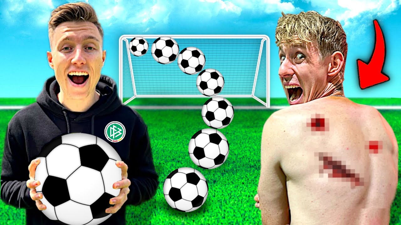 FUSSBALL CHALLENGE gegen iCRIMAX ! (Mit BESTRAFUNG) - YouTube