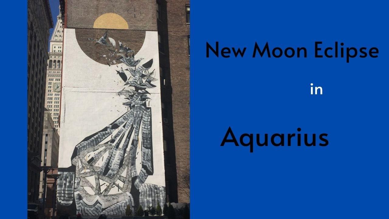 New Moon in Aquarius - Eclipse - All Signs - YouTube