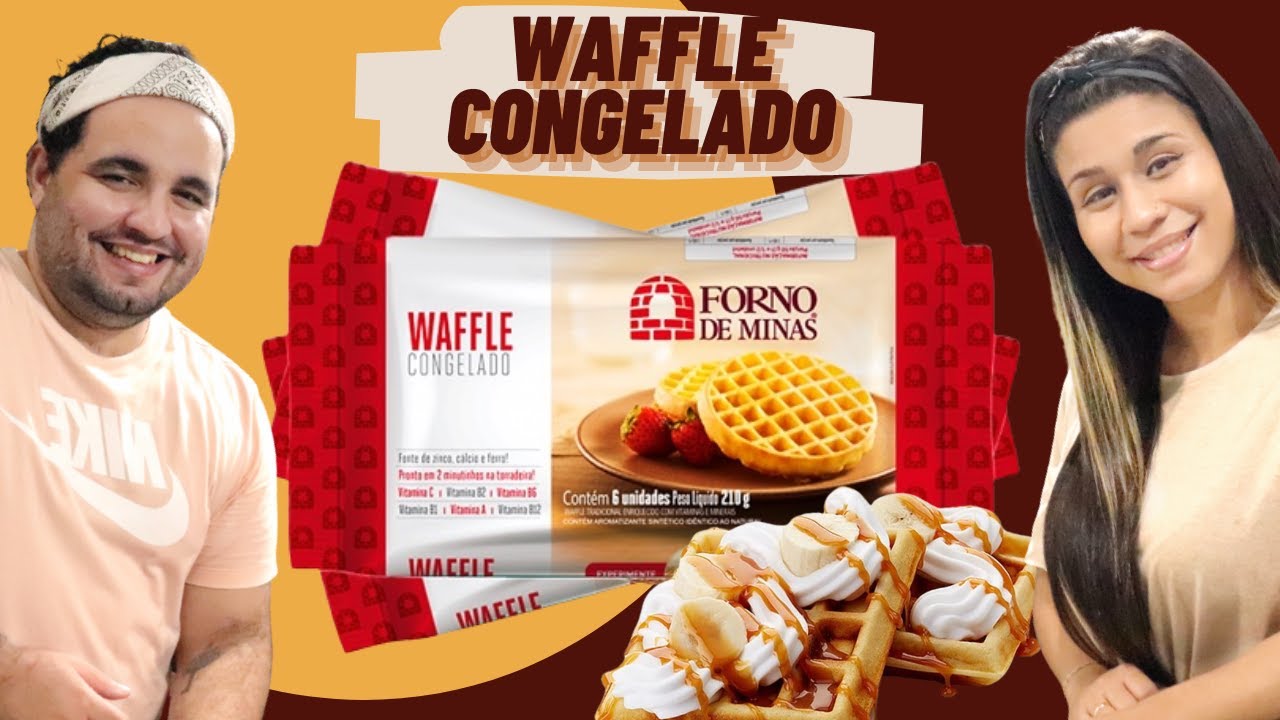 WAFFLE CONGELADO DA FORNO DE MINAS - YouTube