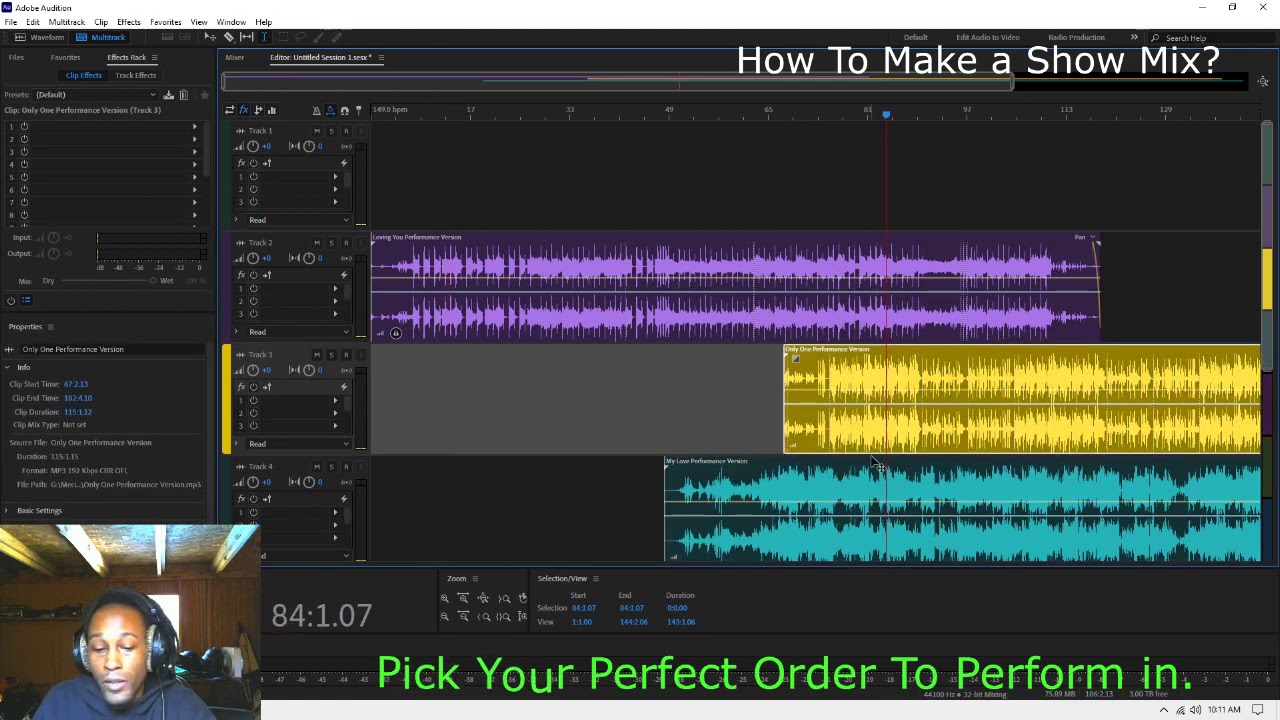 How To Make A Show Mix For Your Next Performance - YouTube