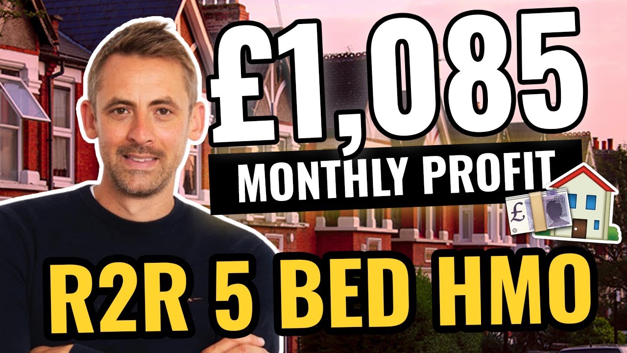 £1,085 Monthly Profit From My R2R 5 Bed HMO! | UK Property - YouTube