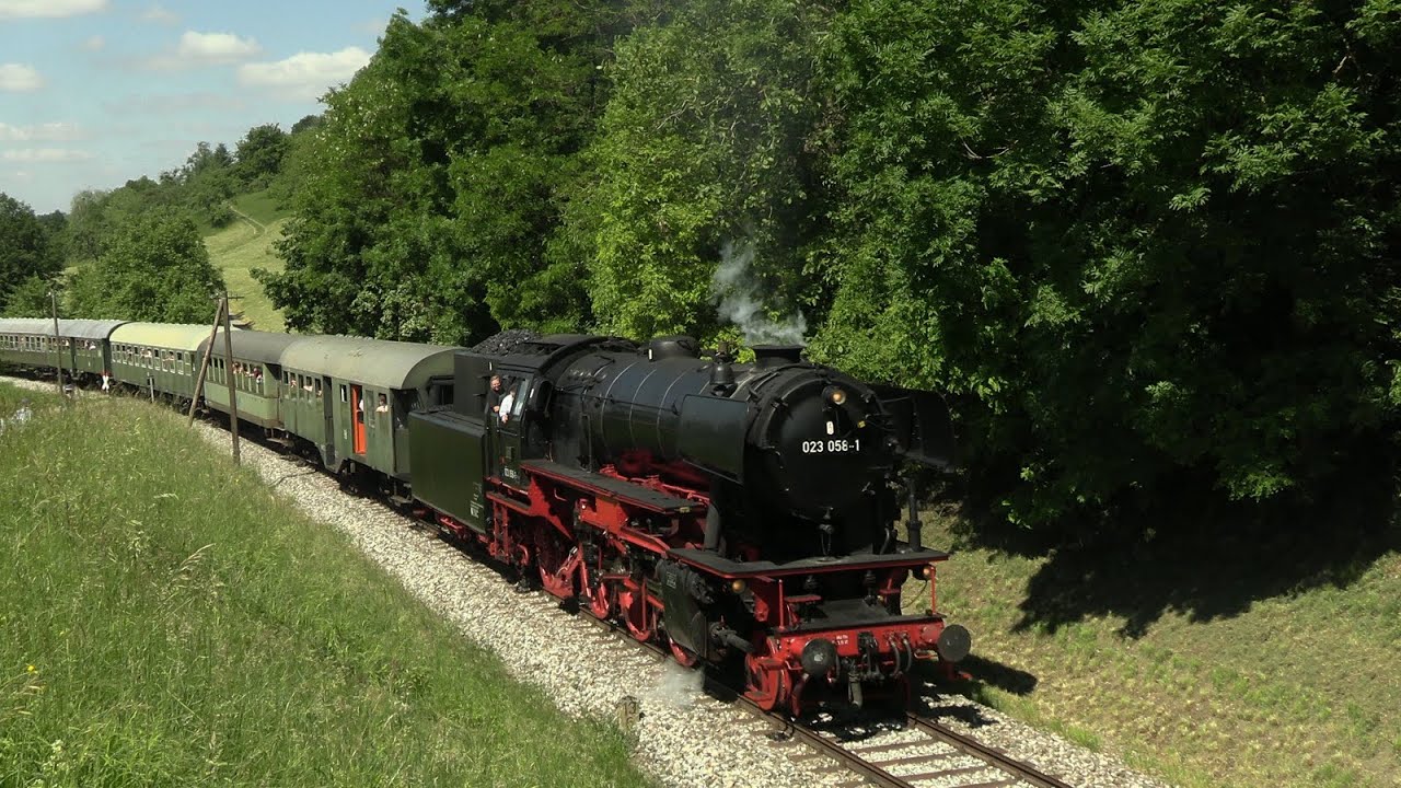 23 058 wieder unter Dampf! | Ein Star zurück auf den Gleisen (4K) - YouTube