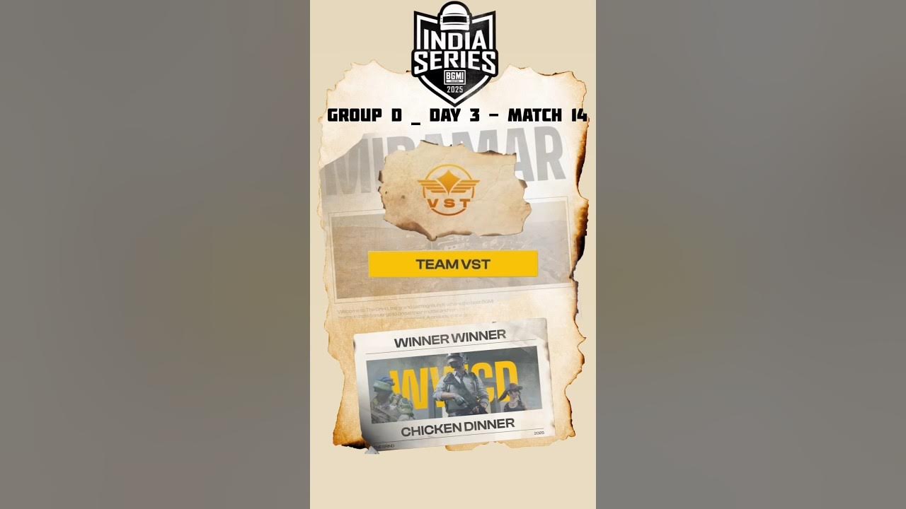 19 Kill WWCD by VST | realme BGIS 2025 | THE GRIND | Group D - Day 3 Match 14 Highlights # ...