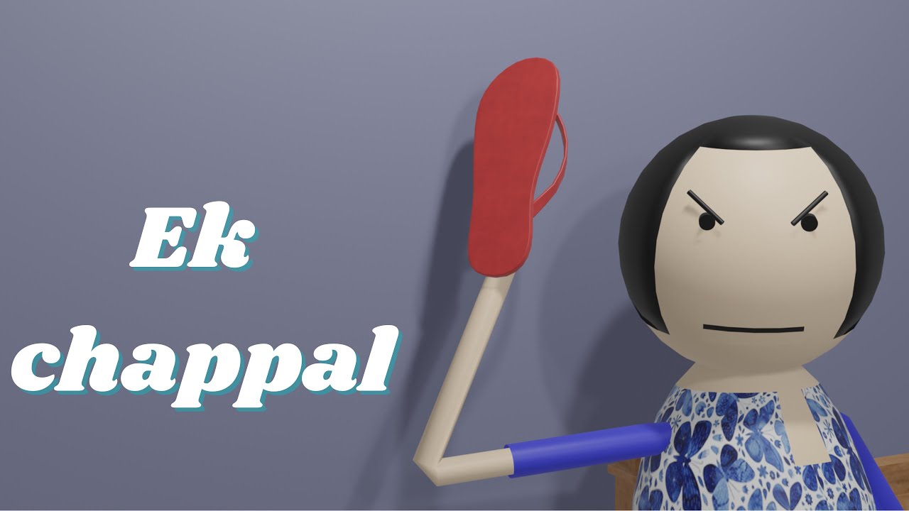Katun - Ek chappal | Katun comedy | Hindi cartoon comedy | make joke of ...