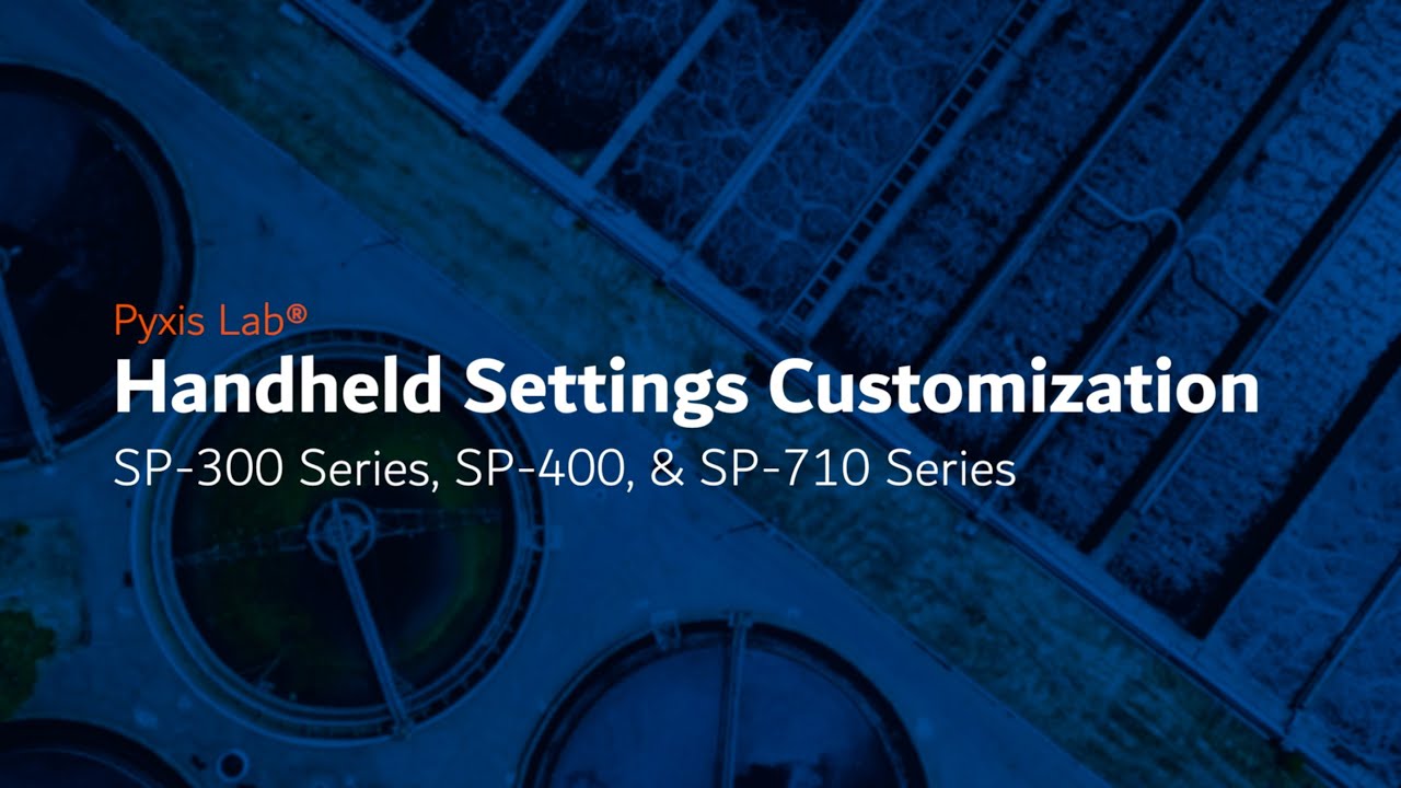 Customizing Handheld Settings | Pyxis Lab ® - YouTube