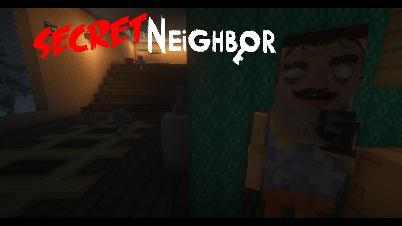 Secret Neighbor Minecraft Teaser Trailer - YouTube