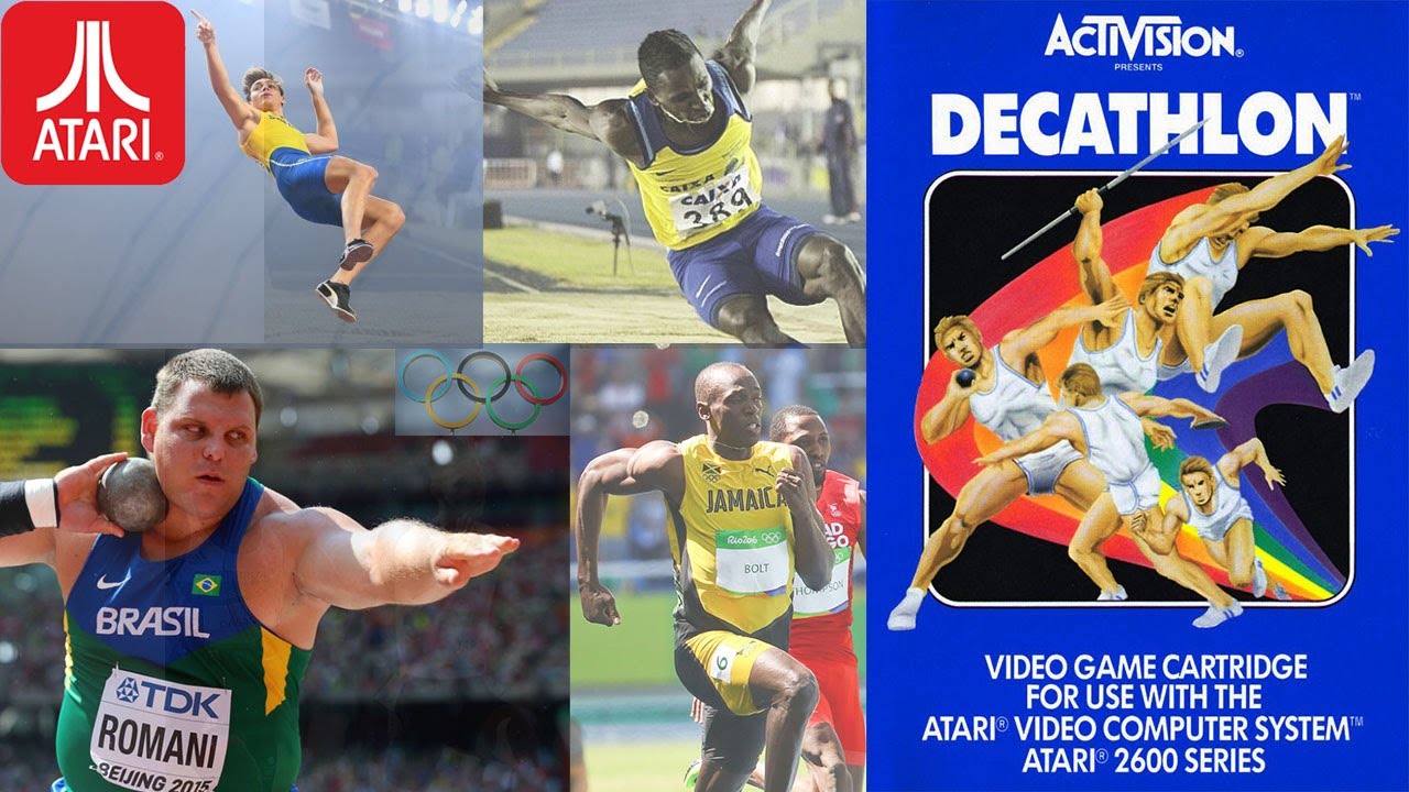 DECATHLON ATARI- decathlon - atari 2600 - YouTube