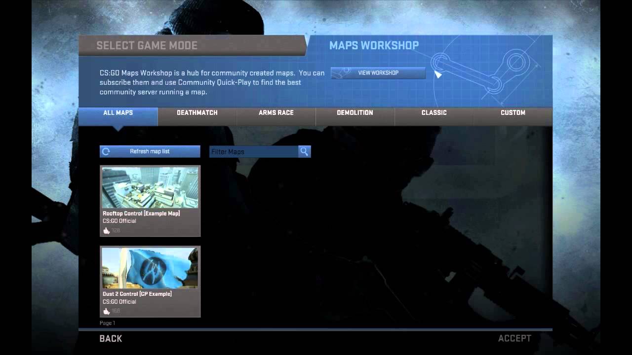 CS:GO New Game Modes! 02/07/13 Rooftop Control and Dust2 Control - YouTube