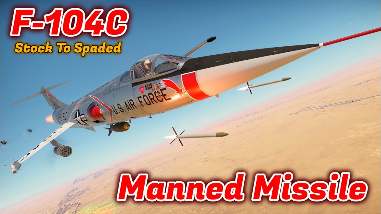 Stock to Spaded - F-104C - Should You Grind/Spade It? Starfighter Gets ...