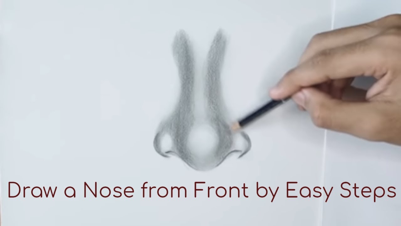 Online classes: How to Draw a Realistic Nose Step by Step for Beginners ...
