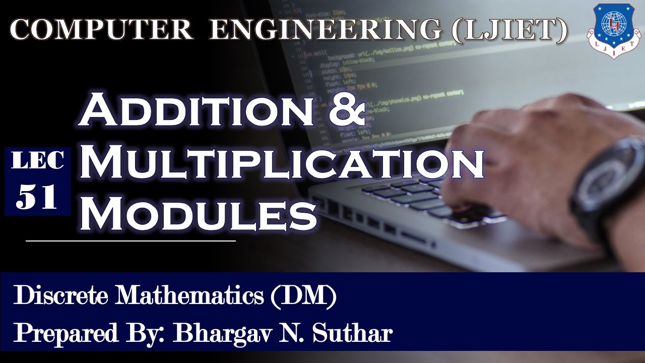 Lec 51 Addition Modulo Multiplication Modulo Examples Discrete Lec 51 Addition Modulo Multiplication Modulo Examples Discrete