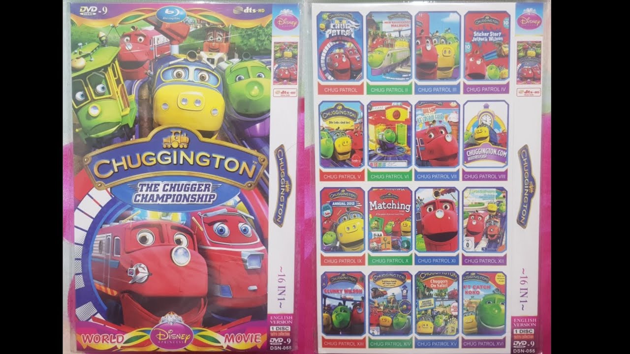 Chuggington The Chugger Championship (World Disney Princess Movie) DVD ...