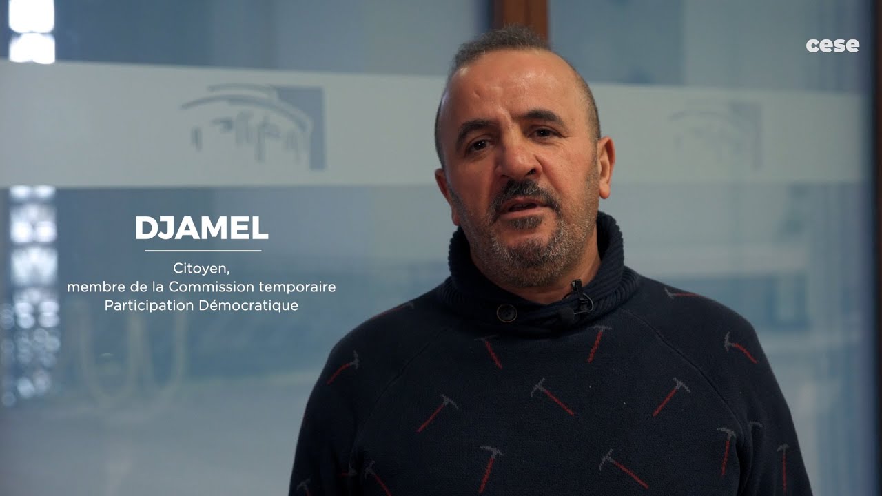 Participation citoyenne au CESE : Djamel - YouTube
