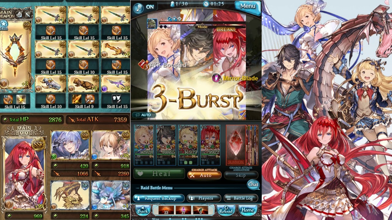 [GBF] Impossible Gorilla LV 100 - Cain (Grand) test - YouTube