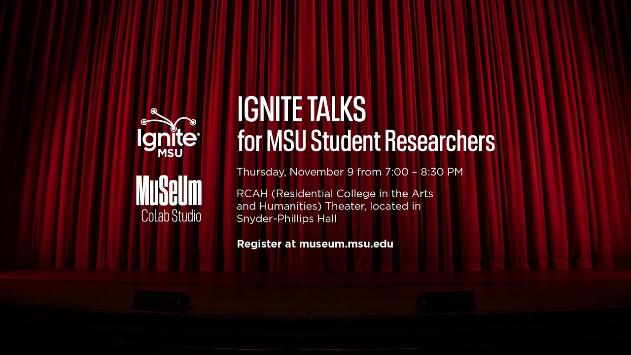 Ignite Talks MSU #on1 November 9, 2023 - YouTube