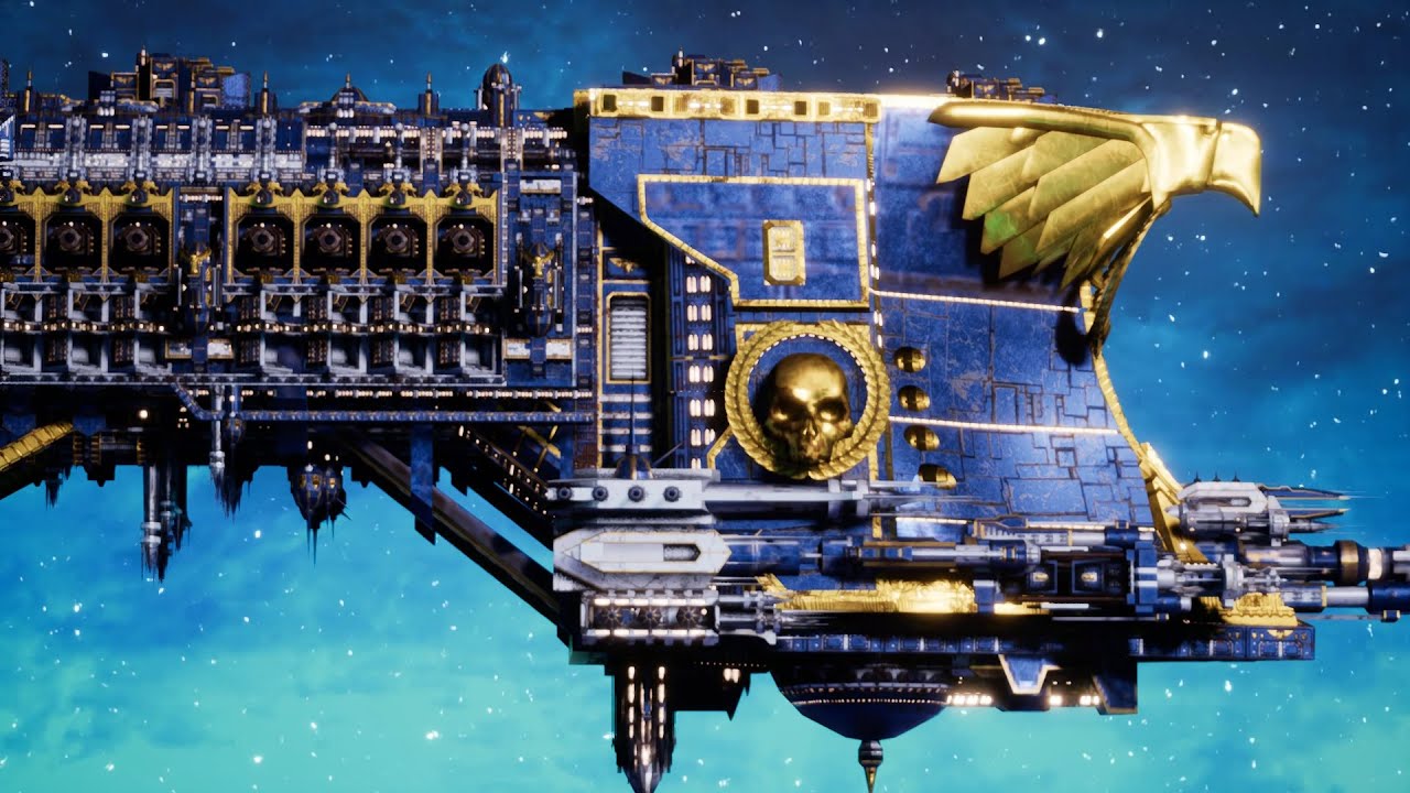 Ultramarines vs Orks - Massive Battle - Battlefleet Gothic Armada 2 ...