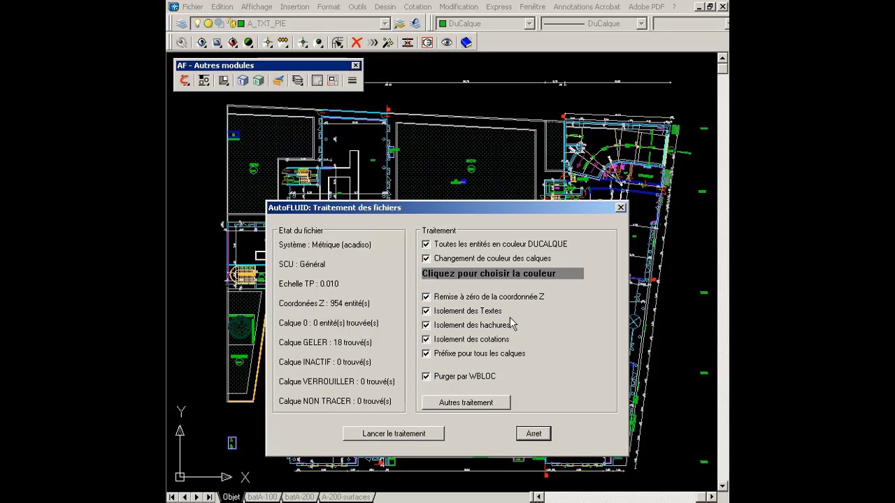 AUTOFLUID Guide : DWG file treatment - YouTube