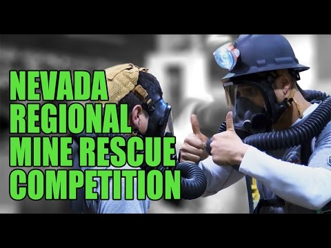 Regional Mine Rescue Competition: Winnemucca, Nevada, 2016. - YouTube