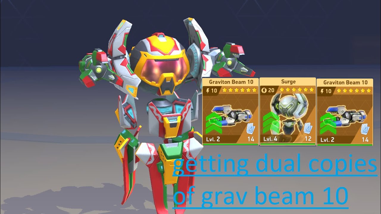 ranking up grav 10 to have dual copies mech arena Made with Clipchamp ...