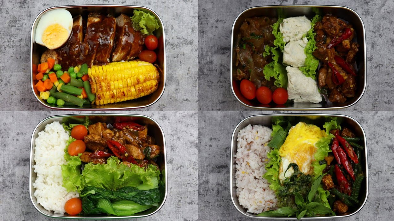 IDE BEKAL SIMPLE & MUDAH UNTUK SEMINGGU #11 | LUNCH BOX RECIPES | BENTO ...