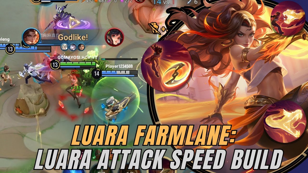 LUARA FARMLANE: LUARA ATTACK SPEED BUILD QUICK MATCH - YouTube