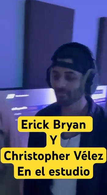 Erick Bryan Y Christopher En El Estudio Nueva Canción En Inglés #erickbriancolon #viralvideo ...