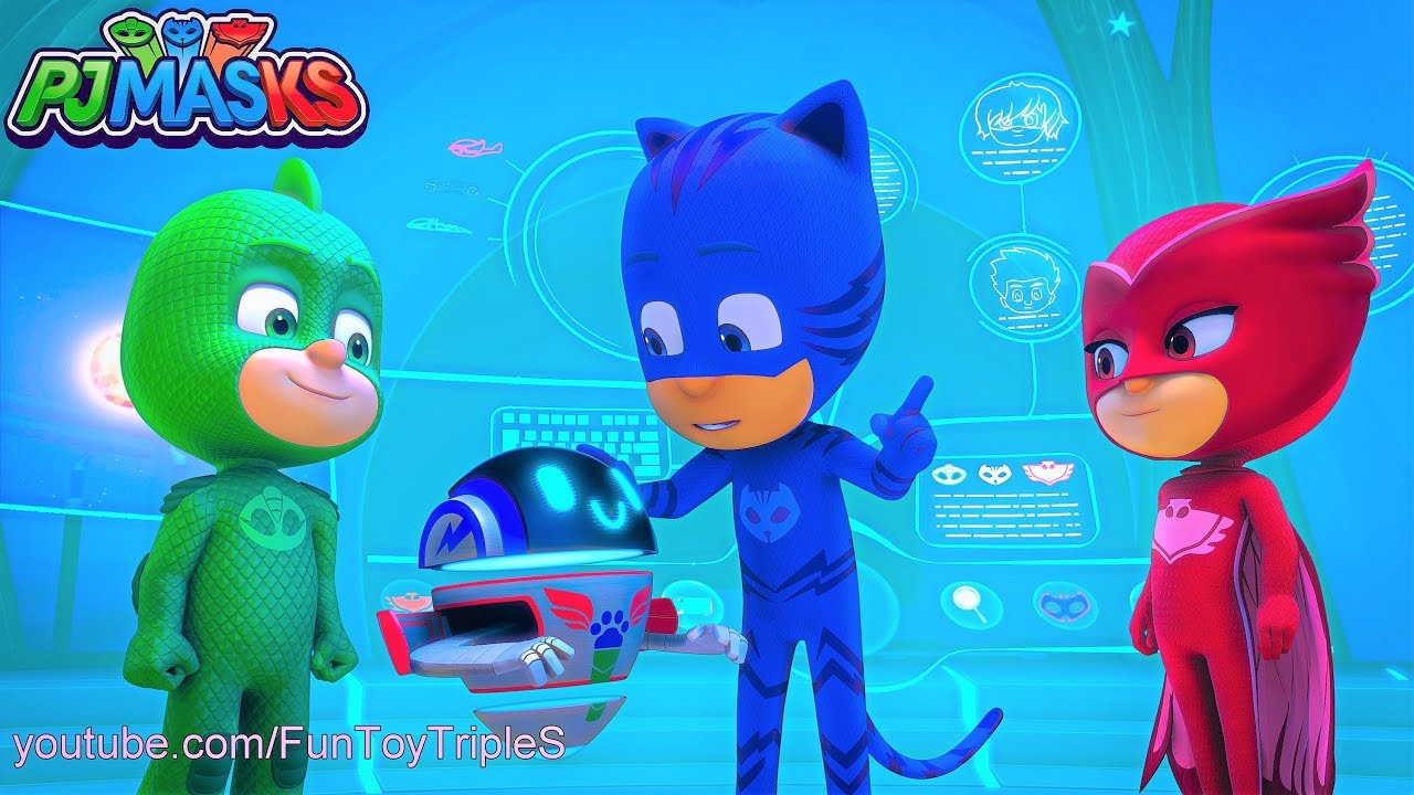 PJ Masks Moonlight Heroes - Super Levels - Catboy vs Gekko vs Owlette ...