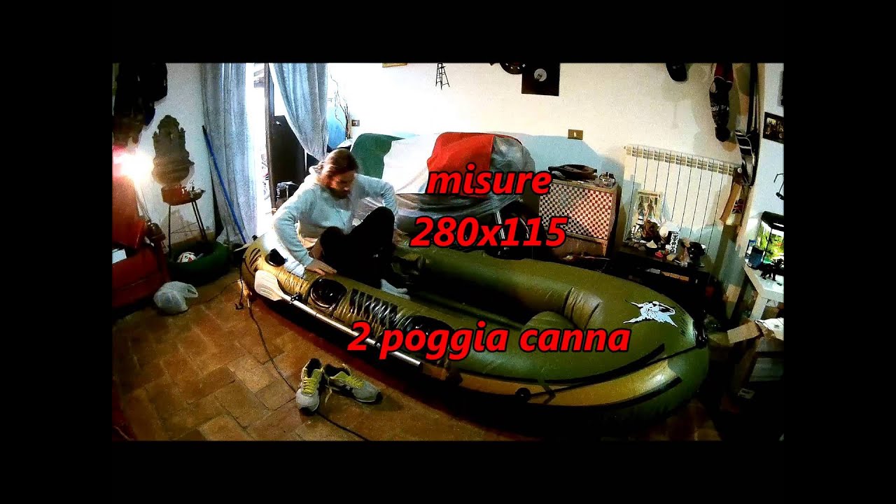 Recensione Canotto da Pesca inflatable boat Wild Cat 400 - YouTube