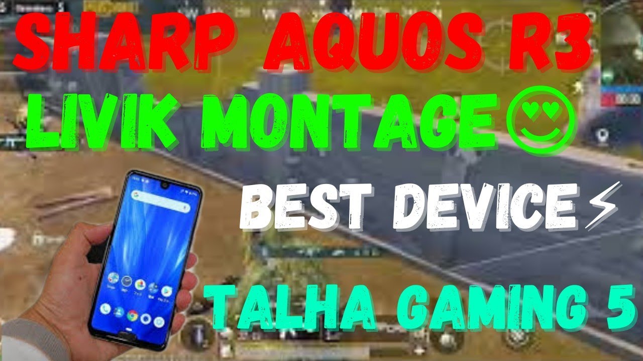 Sharp Aquos R3 PUBG Mobile Livik Montage 🥶After New update 🔥| Talha ...