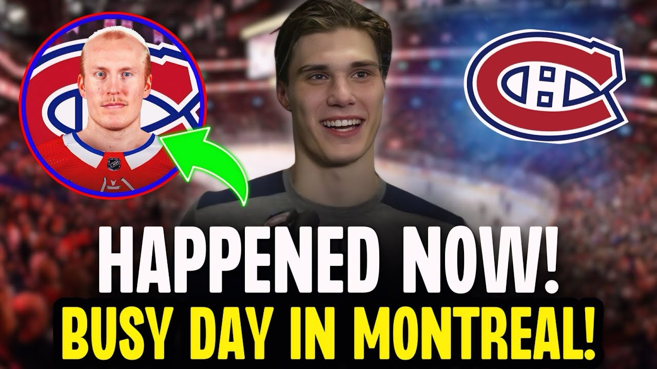 LAST MINUTE! SLAFKOVSKY SURPRISED EVERYONE! HABS NATION REACTED ...