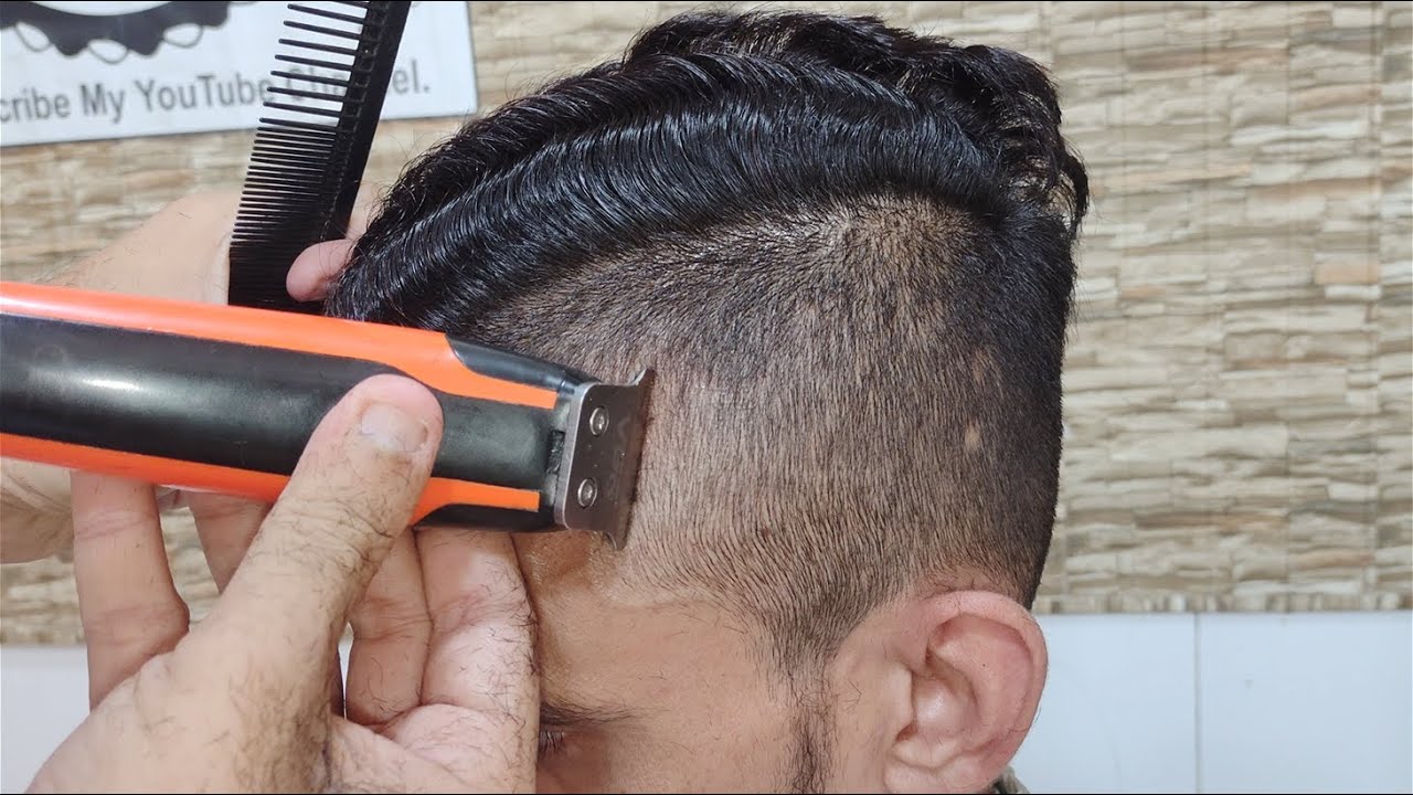 How to do one side fade ,fade haircut kesy krty hain tutorial step by ...
