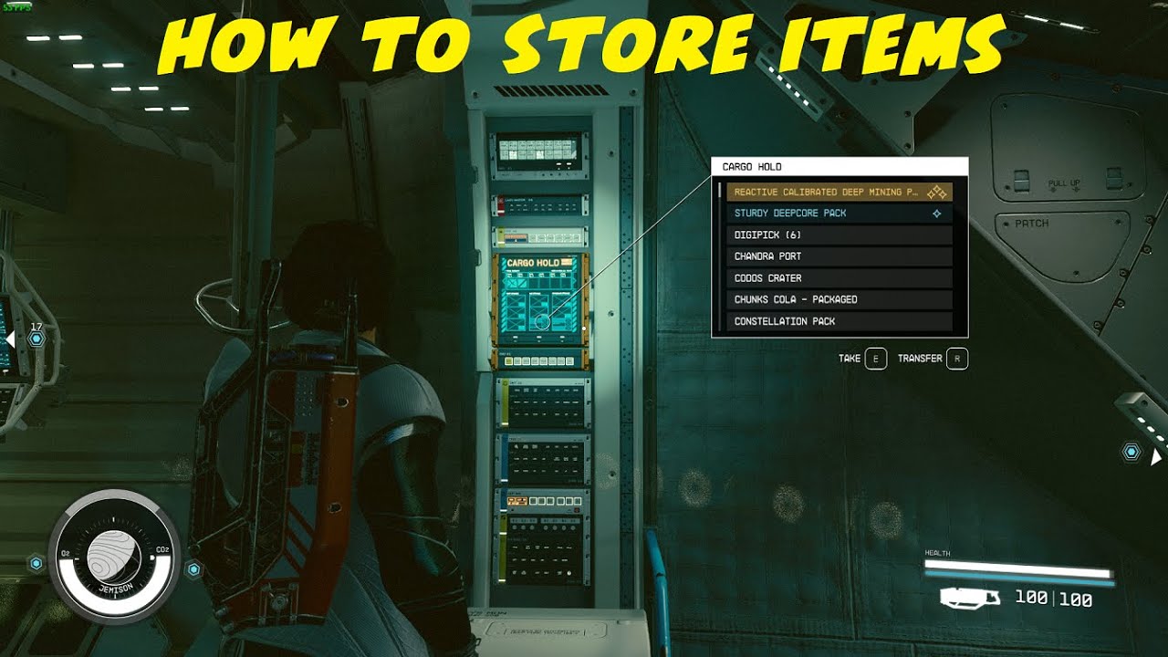 Where/How to store your item in Starfield - Inventory Storage ...