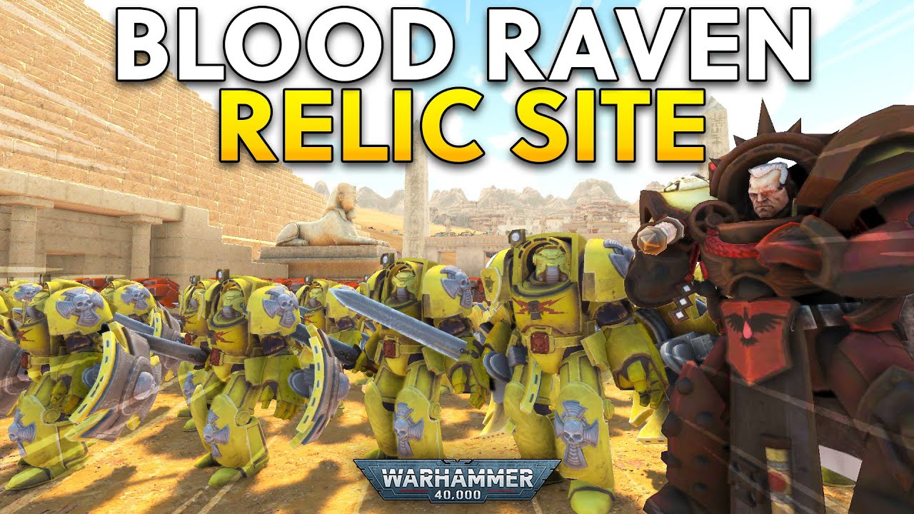 Can Blood Ravens hold Relic Site against Chaos Demons! | UEBS 2 ...