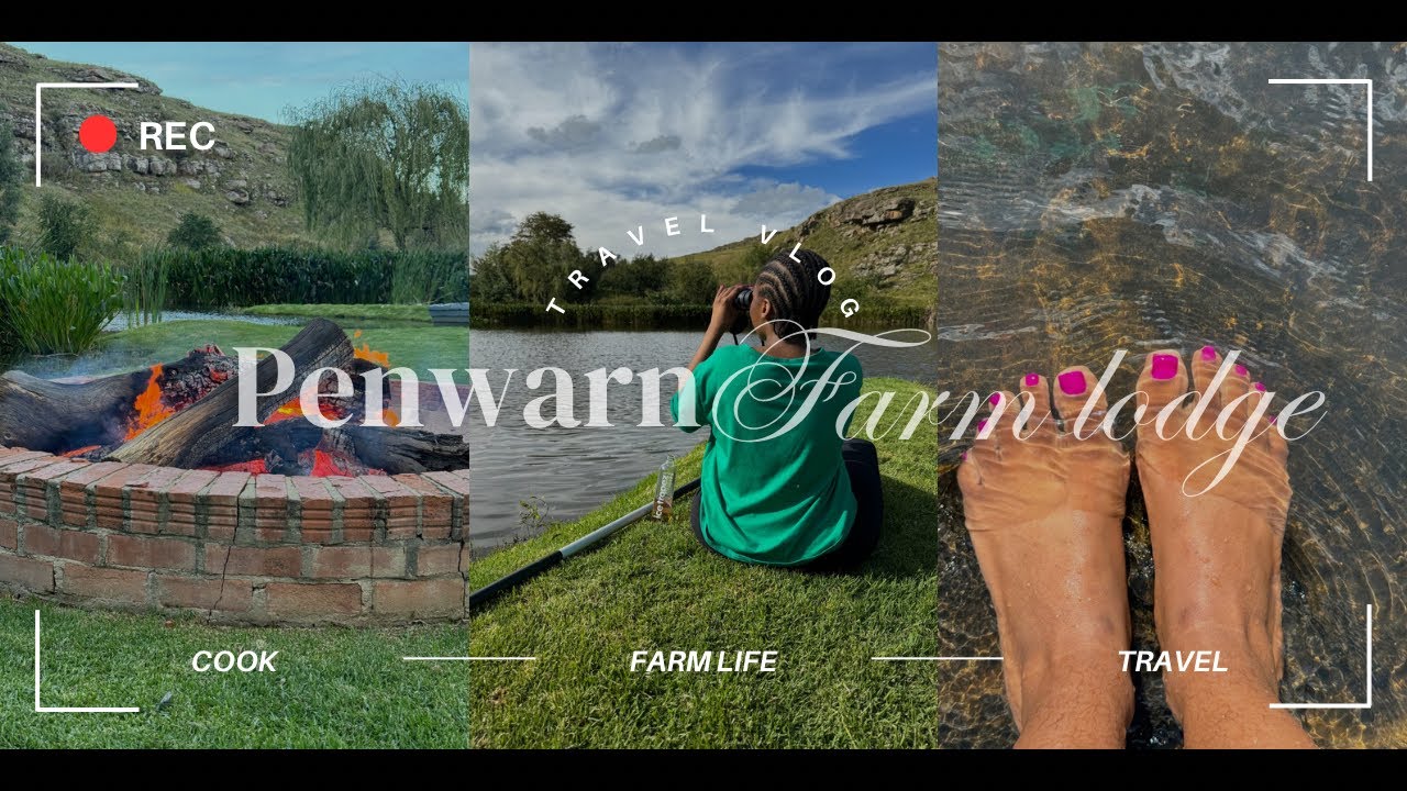Travel vlog - How to *ACTUALLY* start over | Penwarn Farm Lodge house ...