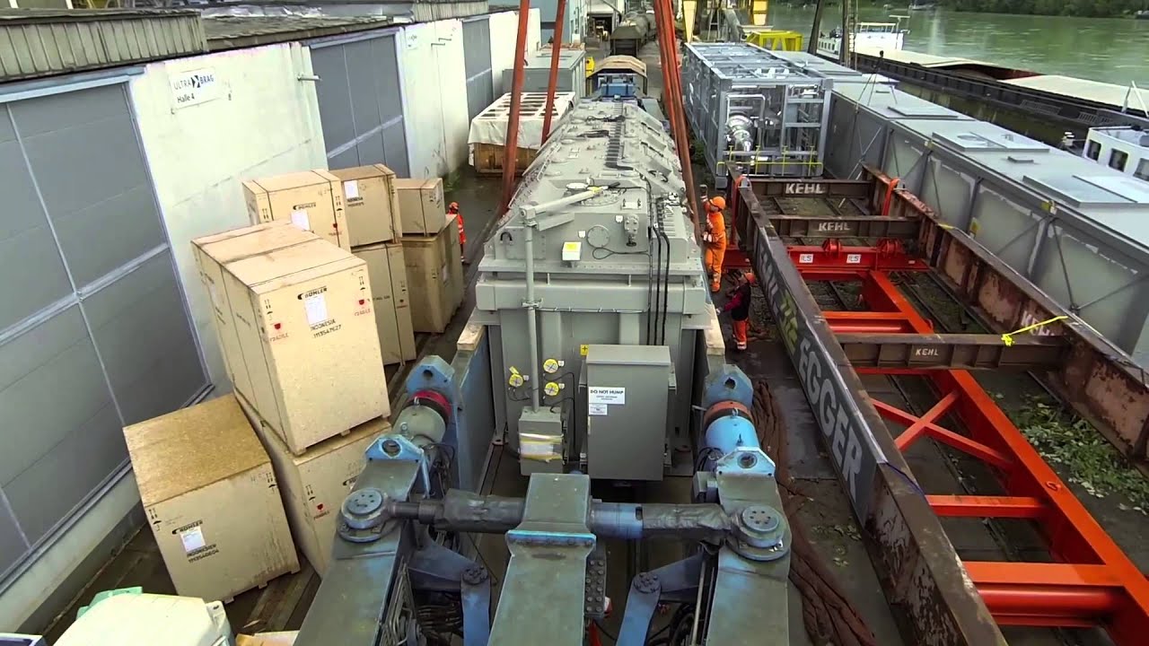 Superlative transportation of a transformer - YouTube