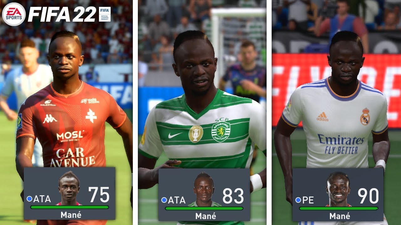 RECONSTRUINDO A CARREIRA DO *MANÉ* | FIFA Experimento - YouTube