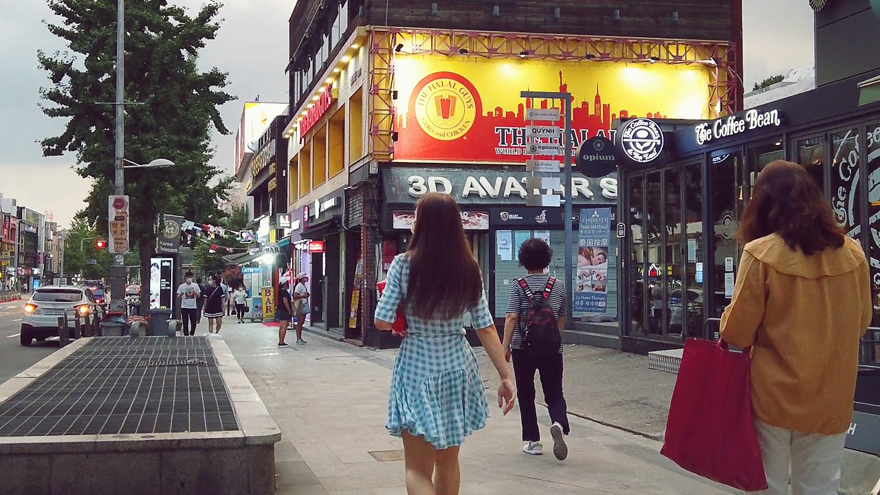 [4K Preview] Itaewon street Walk -이태원 거리 걷기 - YouTube