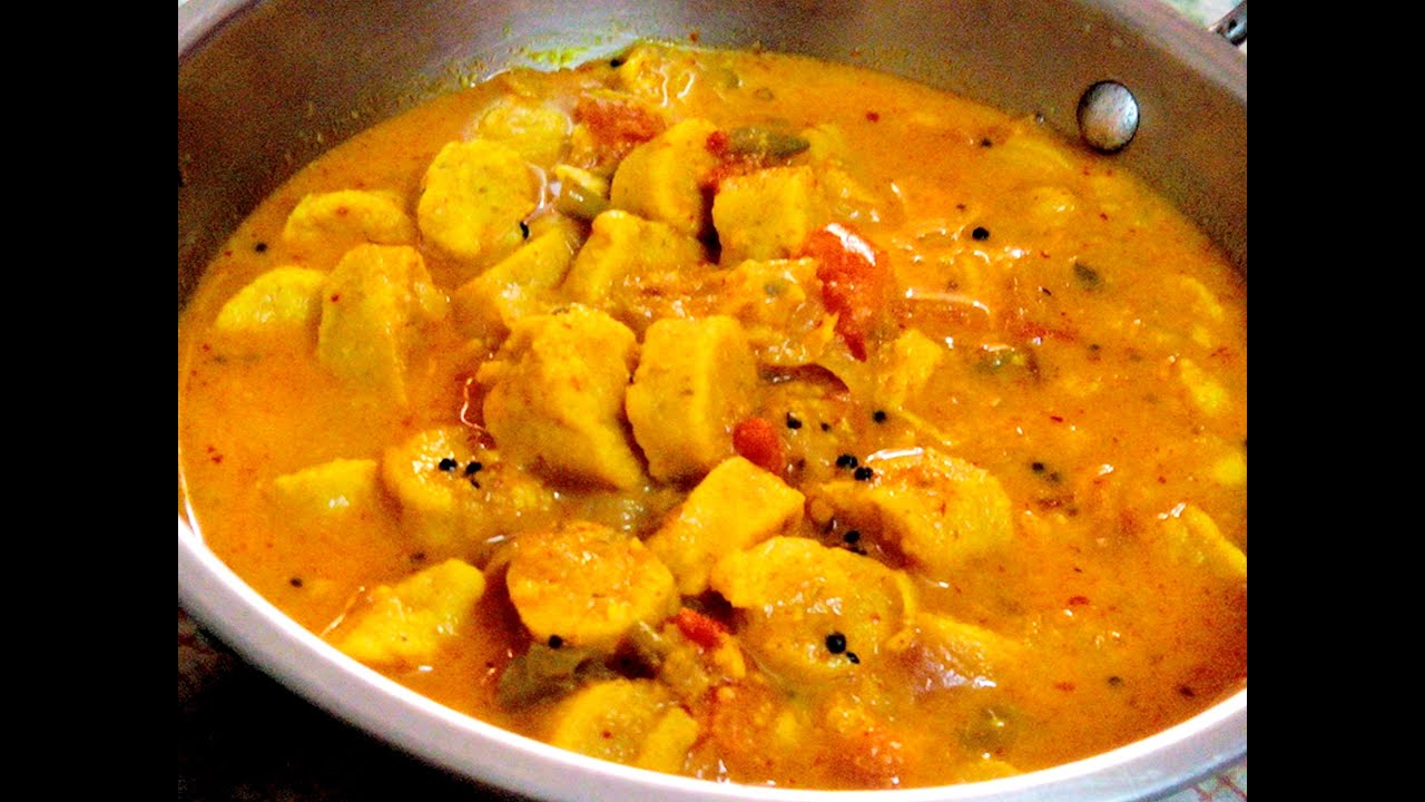 राजस्थानी गट्टे की सब्जी की सरल विधि - Gutta Curry - Rajasthani cuisine ...