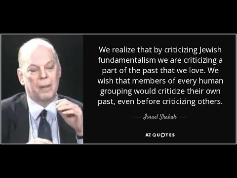 JUDAISM and ZIONISM (3) EXPOSED by ISRAEL SHAHAK : The Weight of 3000 ...