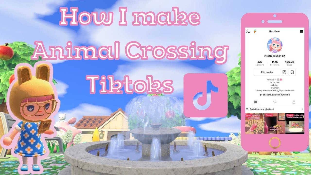 HOW I MAKE MY ANIMAL CROSSING TIKTOKS [Vtuber] - YouTube
