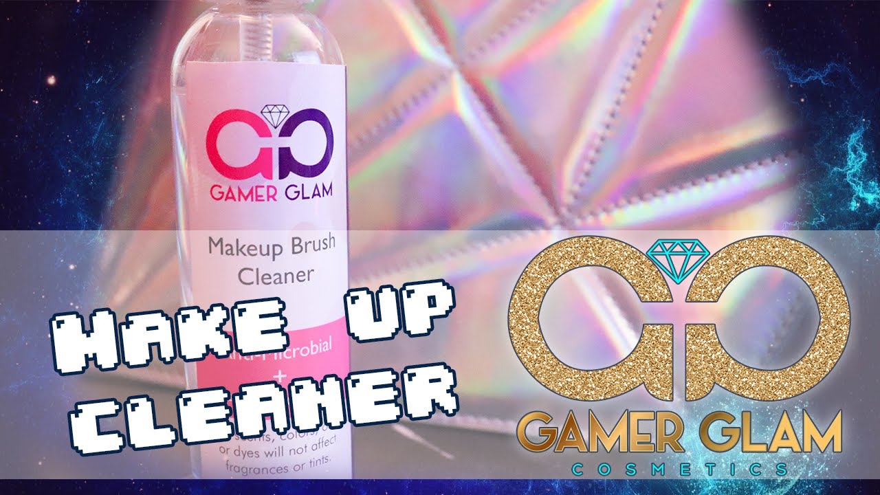 Gamer Glam Cosmetics Make Up Brush Cleaner - YouTube