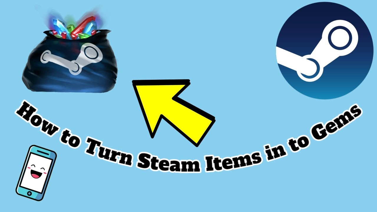 How to Turn Steam Items in to Gems - YouTube