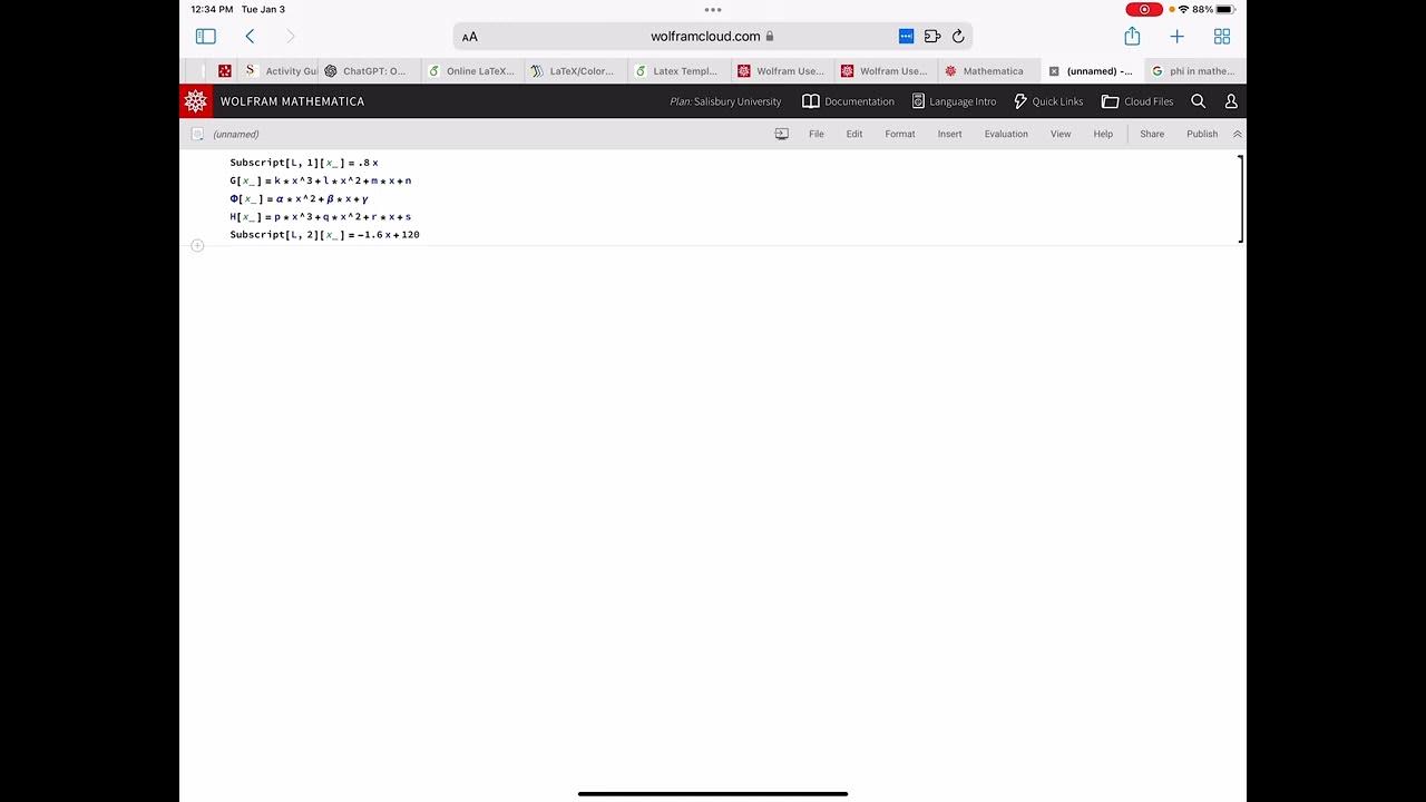 Calculus I Roller Coaster Writing Project: Using Mathematica - YouTube
