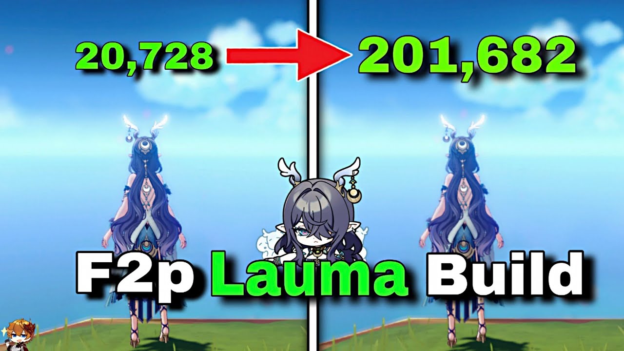 HOW TO BUILD LAUMA [ F2p ] | Genshin impact - YouTube
