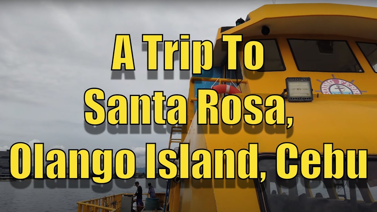 A Trip To Santa Rosa, Olango Island, Cebu. 4K - YouTube
