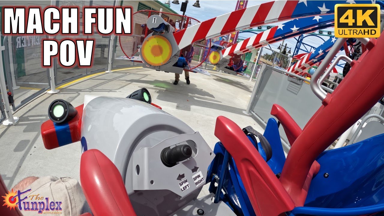 Mach Fun POV (Day, 4K 60FPS), Funplex Myrtle Beach SBF Interactive ...