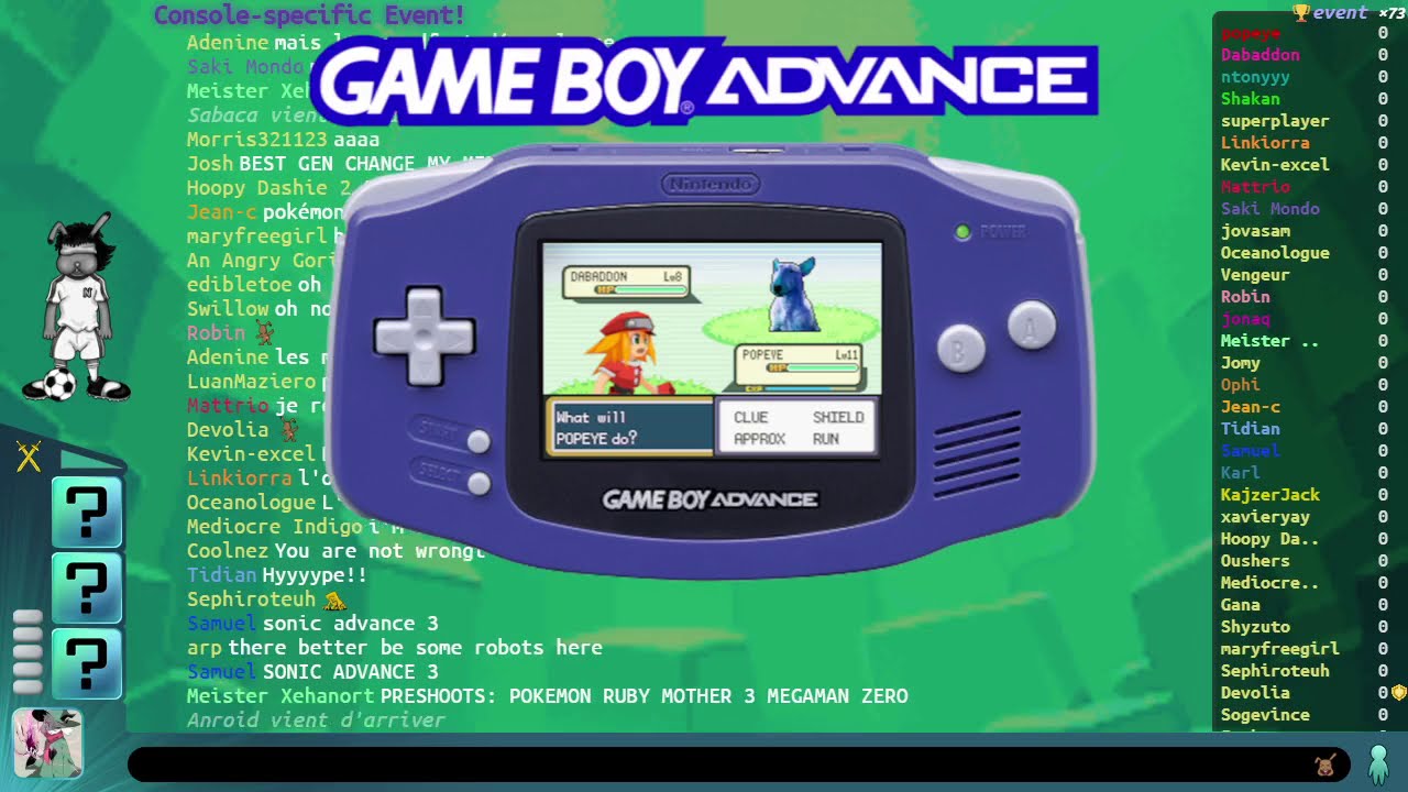 VGM Quiz - Event Game Boy Advance [popeye | Dabaddon] - YouTube