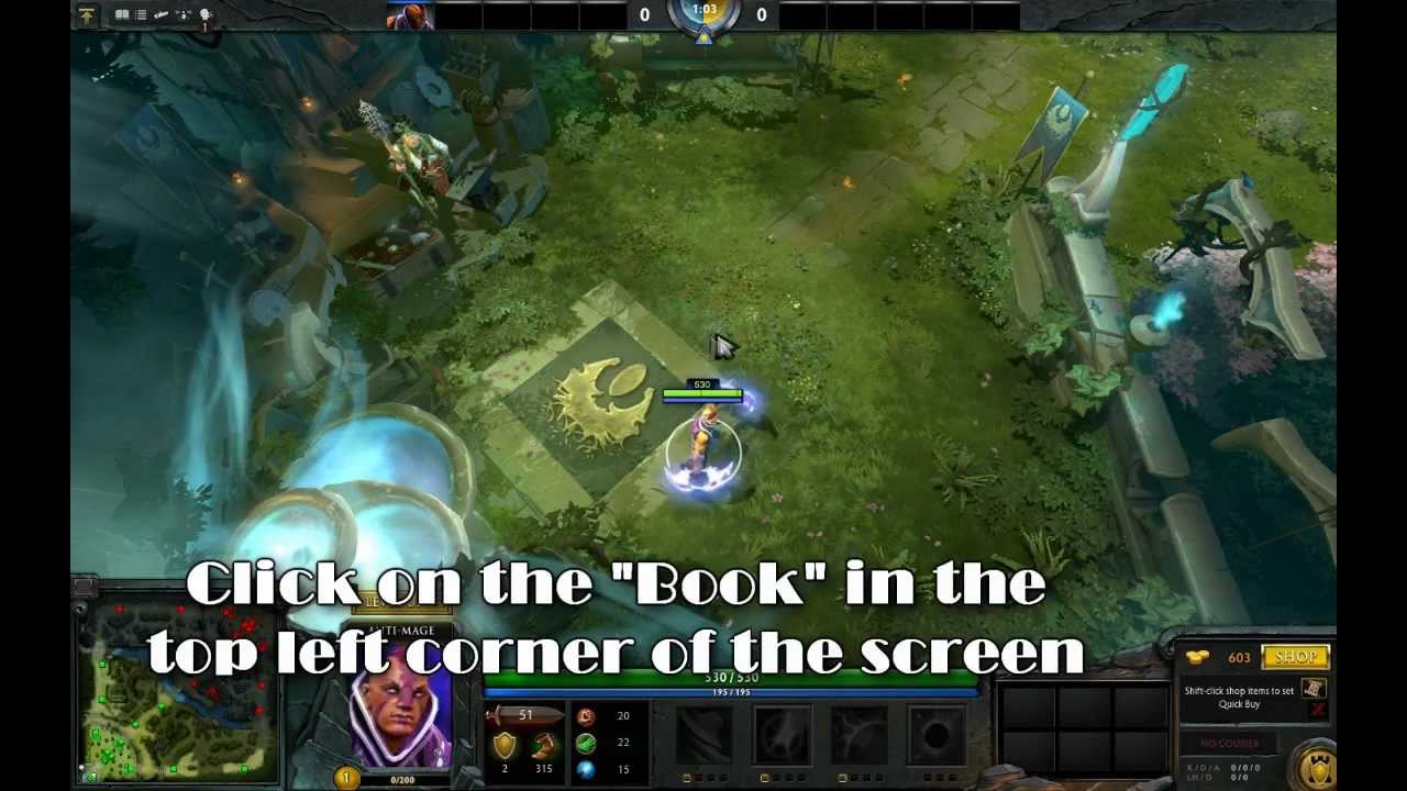 How to use guides/builds in Dota 2 - YouTube